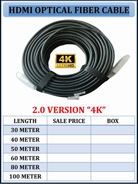 Hdmi Optical Fiber Cable At Best Price In Bengaluru By Shree Teleshop Id 2856629681930