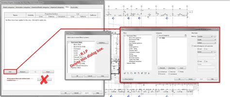 Revit Link Revit User Interface The Filters Dialog Box