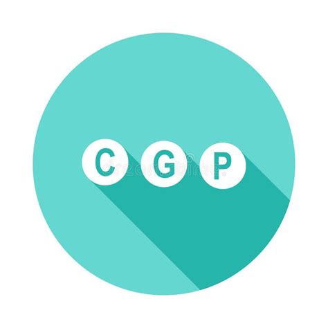 Termination Indicator Sign Icon In Flat Long Shadow Style Stock