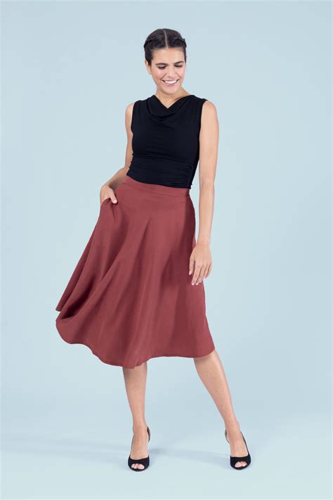 Rock Pia Copper Costura Fair Fashion Berlin