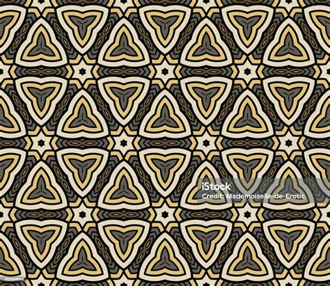 추상적인 기하학적 스타일으로 추상적인 벡터 완벽 한 패턴입니다 샘플 그림 및 라인을 반복 한다 인테리어 디자인 벽지 섬유 산업에