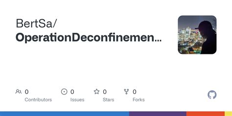 Github Bertsa Operationdeconfinementfrontend