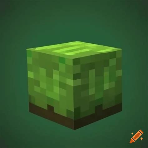 Minecraft Grass Block Logo