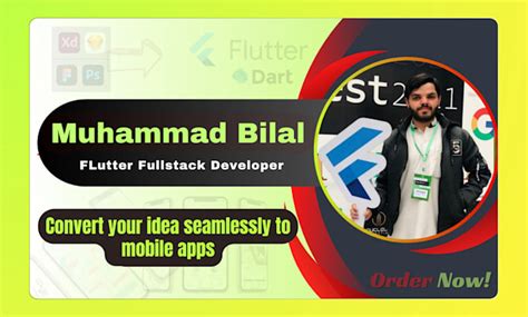 Do Flutter Mobile App Development Flutter Fullstack Developer By