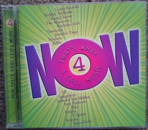 Various Now Thats What I Call Music 4 Releases Discogs