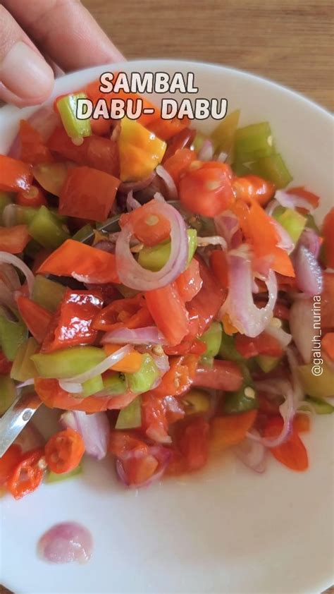 Resep Sambal Dabu Dabu Dari Galuh Nurina