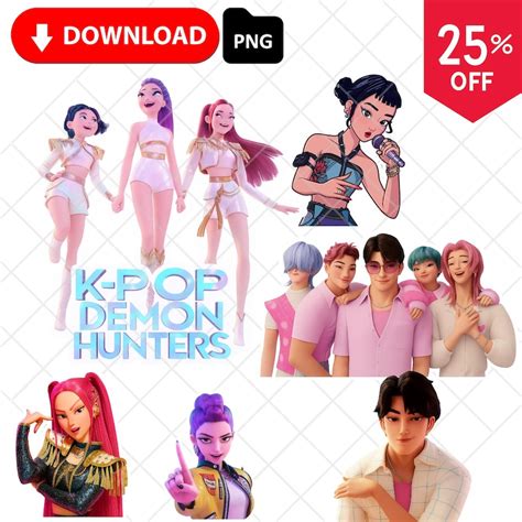 Kpop Demon Hunters Fan Art Etsy