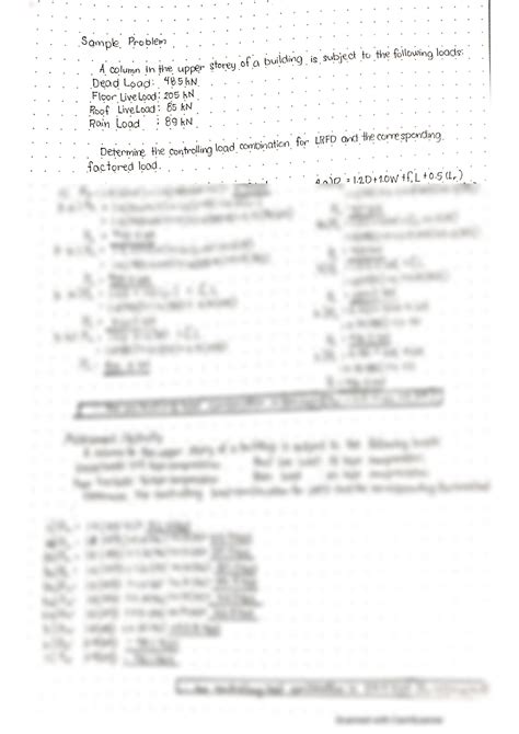 SOLUTION Lrfd Load Combinations Studypool