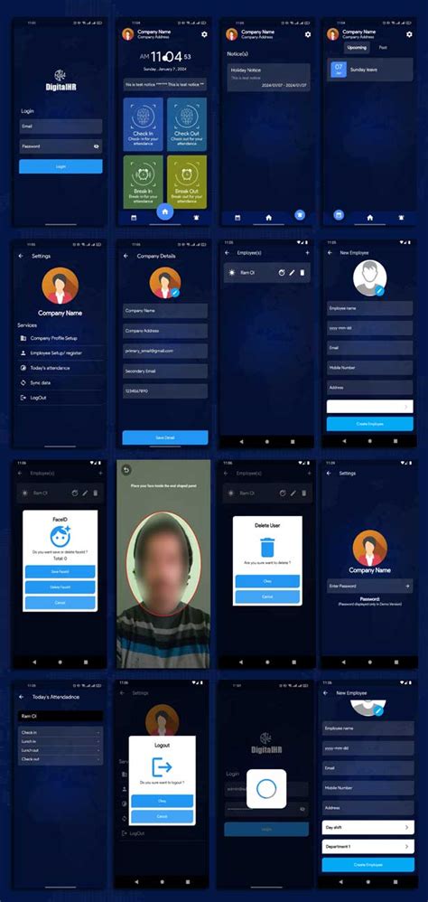 Digitalhr Face Recognition Attendance Systemonline Buy Apps