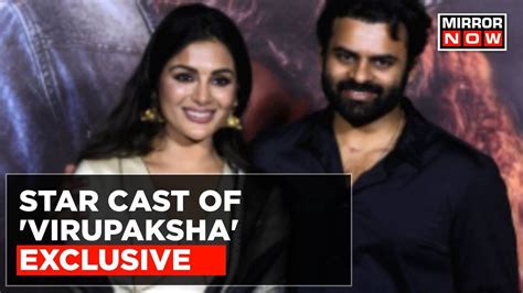 Sai Dharam Tej And Samyuktha Menon On Their Upcoming Ott Release Virupaksha Speak Easy