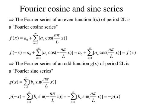 ppt fourier series of function with arbitrary period p 2l powerpoint
