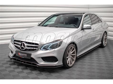 Mercedes E Class W212 Facelift Master2 Front Bumper Extension