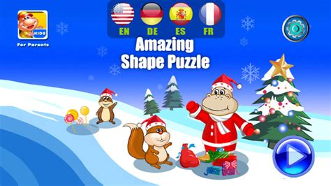 Christmas Shape Puzzle Educational Preschool Apps Para Iphone Descargar