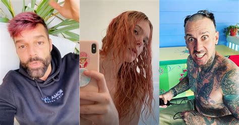 Famosos Que Como T Se Cambiaron El Look Ellos Solitos Durante La Cuarentena Actitudfem
