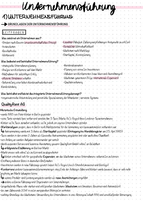 Lernzettel Unternehmensführung Warning Error During Font Loading