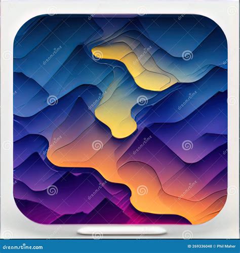 Legacy Simulation Software App Style Icon Generative Ai Stock Illustration Illustration Of