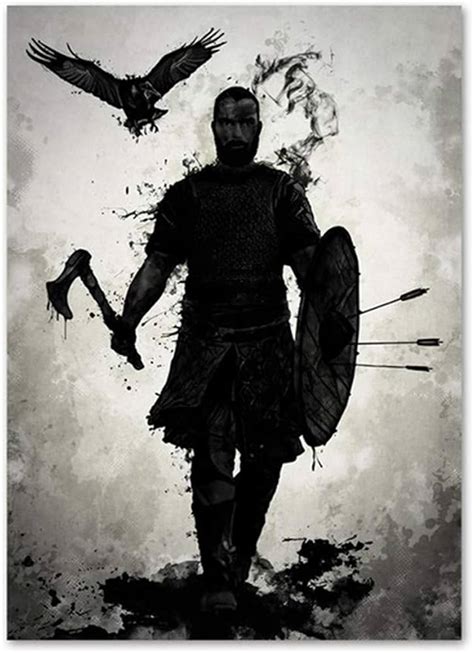 Peinture De Guerrier Viking