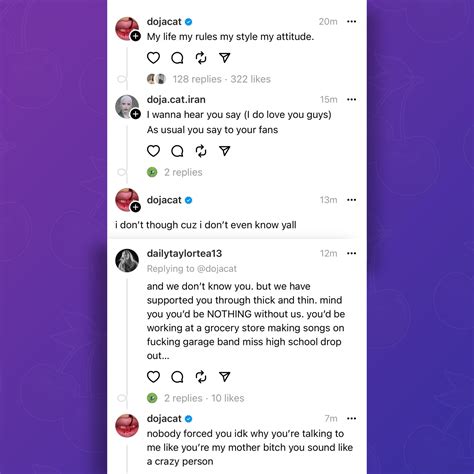Doja Cat Fans Meme Doja Cat Hates Her Fans Controversy Know Your Meme