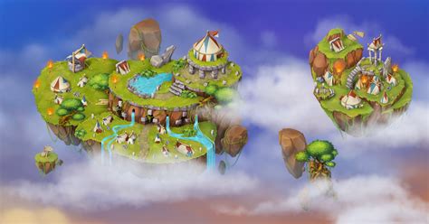 2d Floating Islands 2d Unity Asset Store