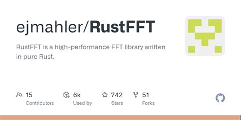 github ejmahler rustfft rustfft is a high performance fft library written in pure rust