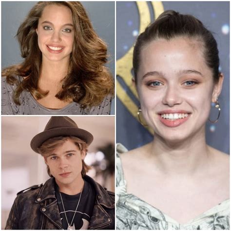 Красивая доченька Анджелины Джоли и Бреда Питта Счастливые дети