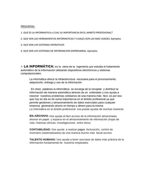 Taller De Informatica 1 Descargar Gratis Pdf Informática Hardware De La Computadora