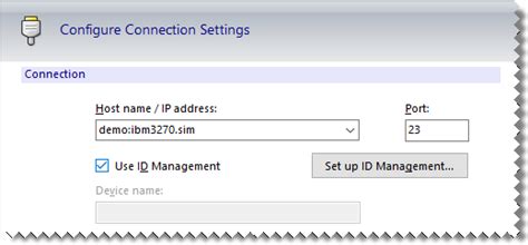 Set Up Terminal Id Management For Reflection Desktop Sessions Reflection Desktop Help
