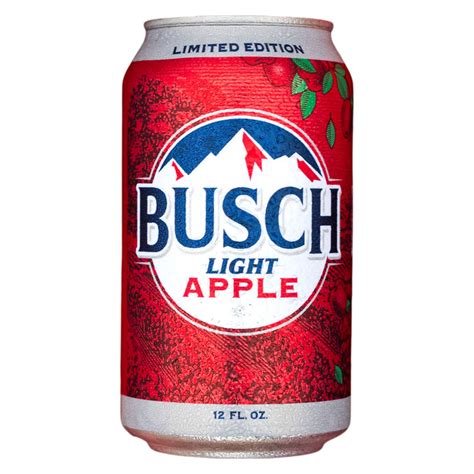 Busch Light Apple 30pk 12oz Can 41 Abv Busch Light Bevmo