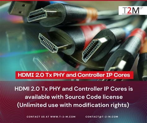 HDMI Tx PHY Controller IP Cores Available With Source Code License