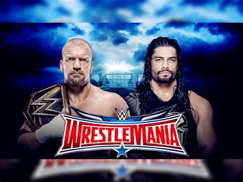 Wrestlemania 32 Match Card Wallpaper