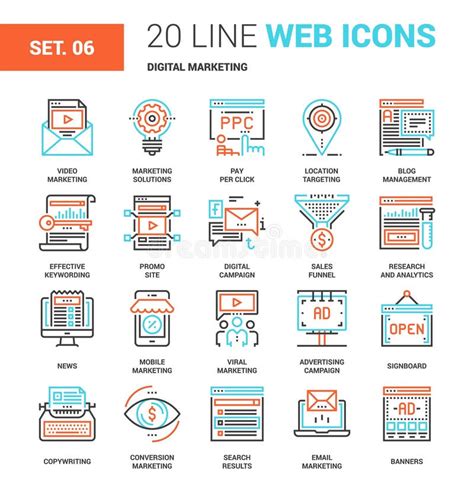 Business Strategy Glyph Icon Set Finance Symbols Collection Vector
