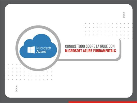 Conoce Todo Sobre La Nube Con Microsoft Azure Fundamentals
