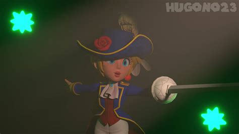 Swordfighter Peach [blender 3d Render] By Hugono23 On Deviantart