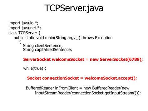 Ppt Java Socket Programming Powerpoint Presentation Free Download