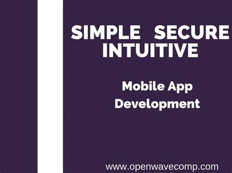 Secure Android App Development Ppt