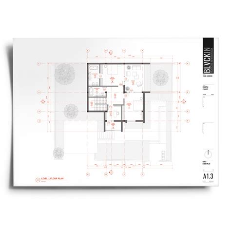 Autocad Template Package Free T Etsy Autocad Architectuurtekeningen Template