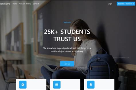 Верстка на Bootstrap 5 Js Html и Css по макету за 500 руб