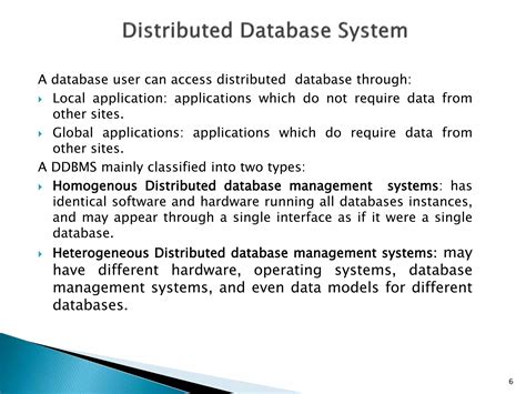 Distributed Database Management System Ppt
