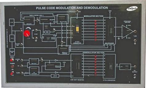 Laboratory Trainer Kit Pulse Code Modulation And Demodulation Model Name