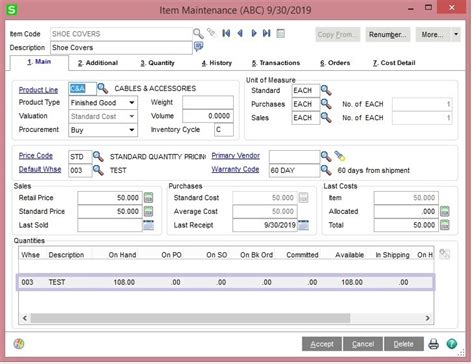 Migrate Item Locations From QuickBooks To Sage 100 ERP