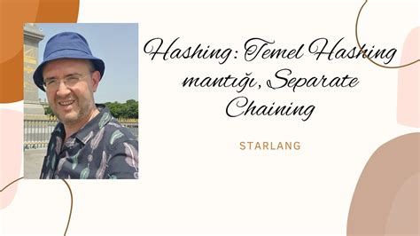Hashing Temel Hashing Mantığı Separate Chaining Youtube