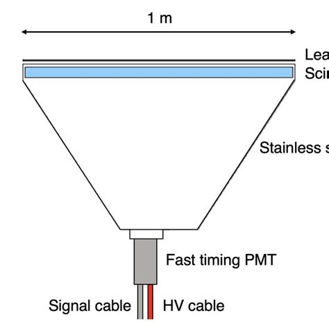 Schematic View Of The Plastic Scintillation Detector For A Detailed Download Scientific