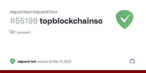 Topblockchainsolutionsnl · Issue 55198 · Adguardteamadguardfilters · Github