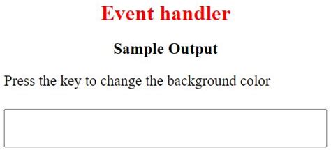 JavaScript Onkeydown How Onkeydown Event Work In JavaScript