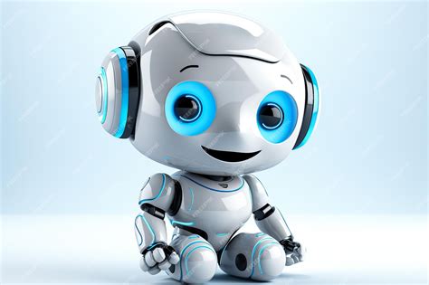 Premium Photo Cute Ai Robot
