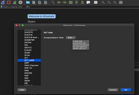 using the wireshark plugin to analyze packets between vrouter and