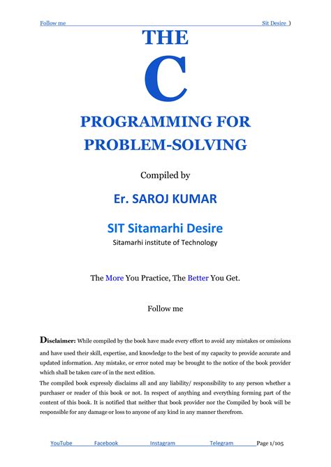programming for problem solving pdf