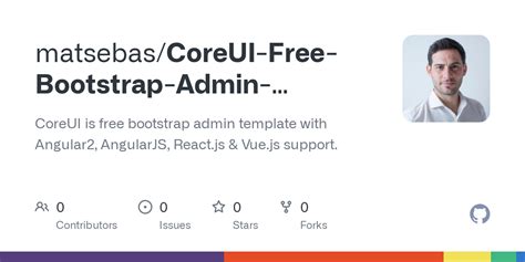 Github Matsebascoreui Free Bootstrap Admin Template Coreui Is Free Bootstrap Admin Template
