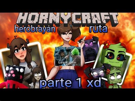 HORNYCRAFT herobrine tutorial en español con memes xd YouTube