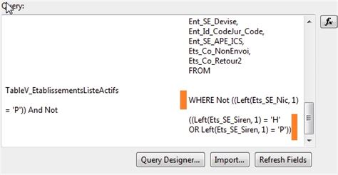 Reporting Services Ssrsnet Setup A Dynamic Where Clause In The